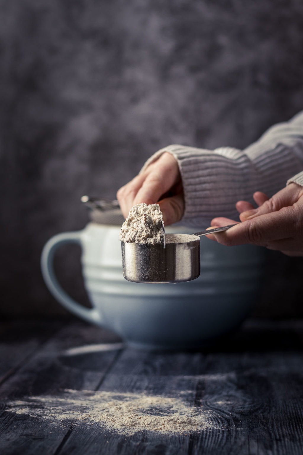 Weighing and Measuring Ingredients - Salty Ginger