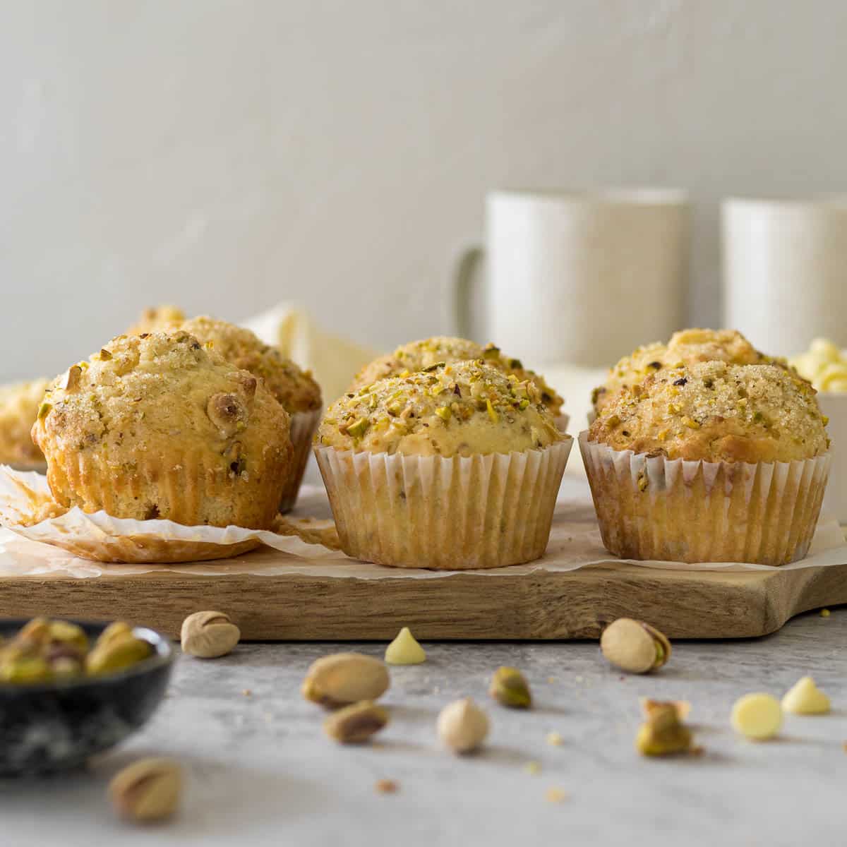 Pistachio Muffins - Salty Ginger