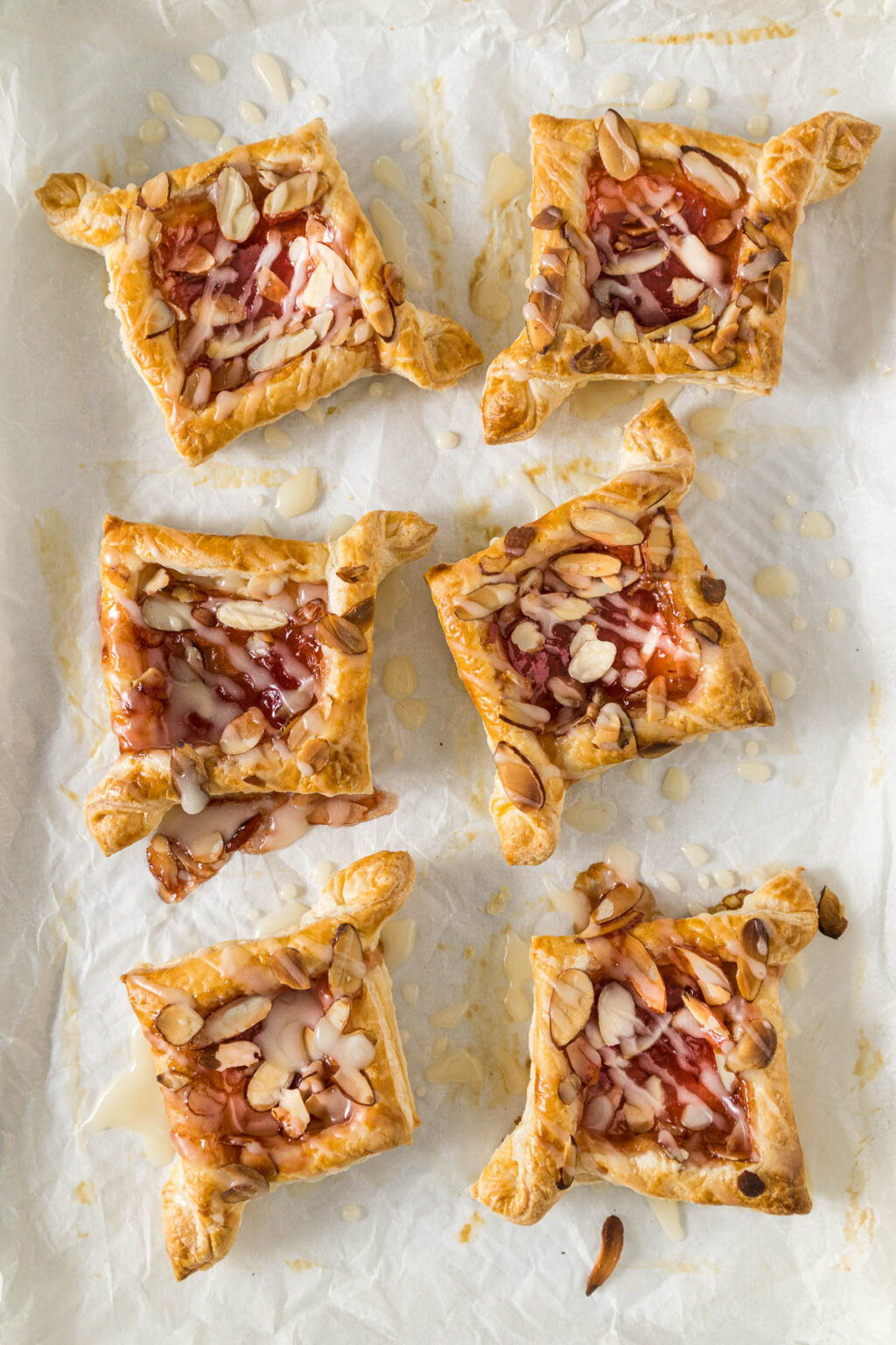 Jam Puff Pastry Tarts - Salty Ginger