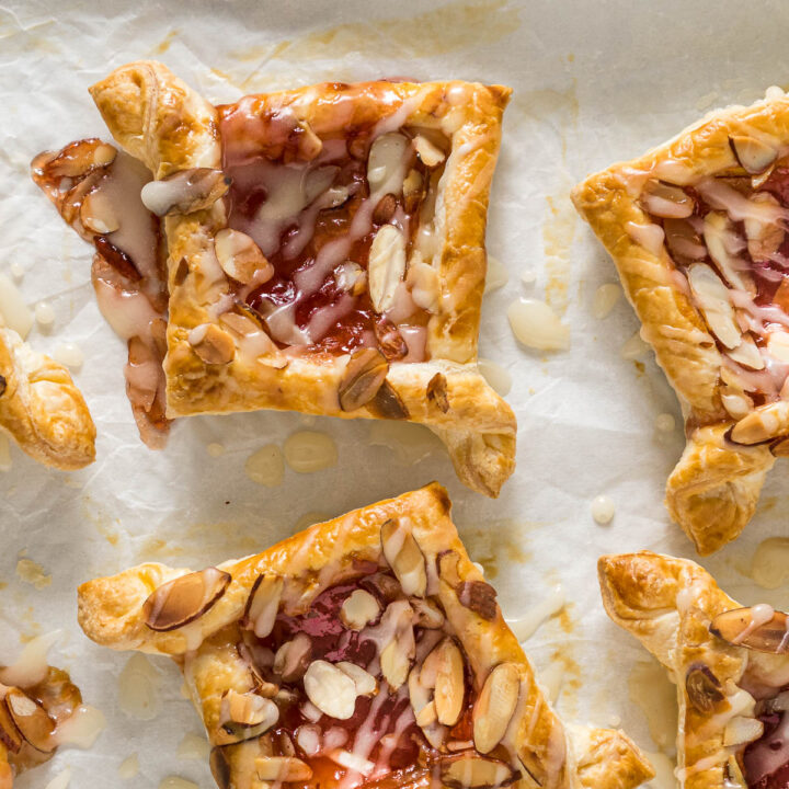 Jam Puff Pastry Tarts - Salty Ginger