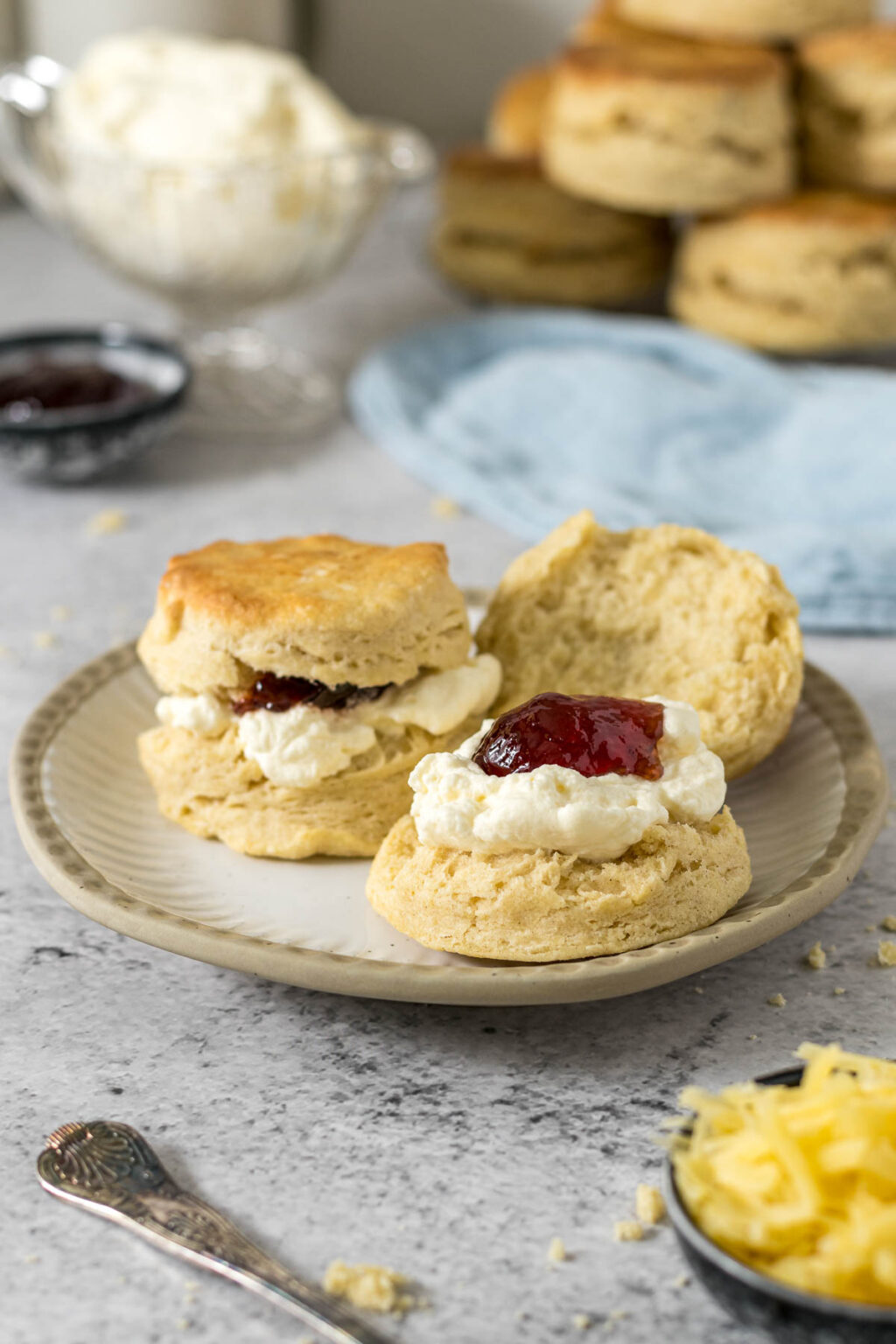 Big Fluffy Scones - Salty Ginger
